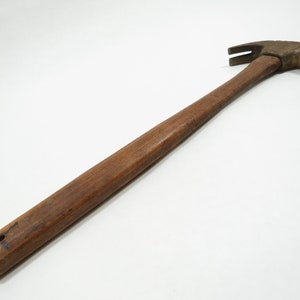 Hammer Small Finish Wood and Steel Vintage - Etsy