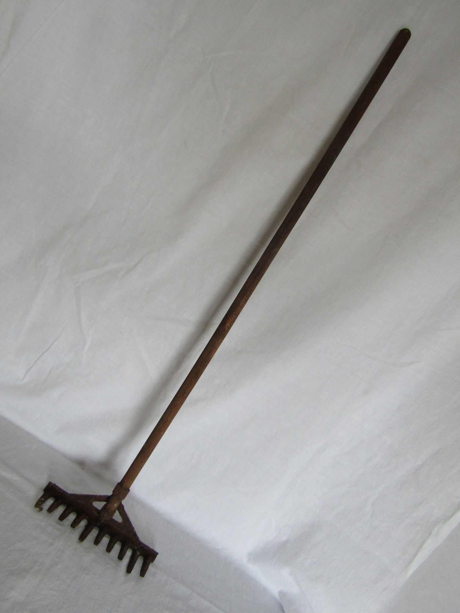 Garden Rake Child's Vintage Wood Metal | Etsy