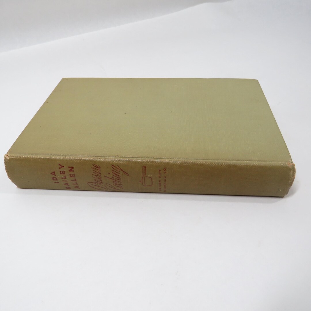 Pressure Cooking Ida Bailey Allen Cook Book 1947 Kitchen Vintage ...