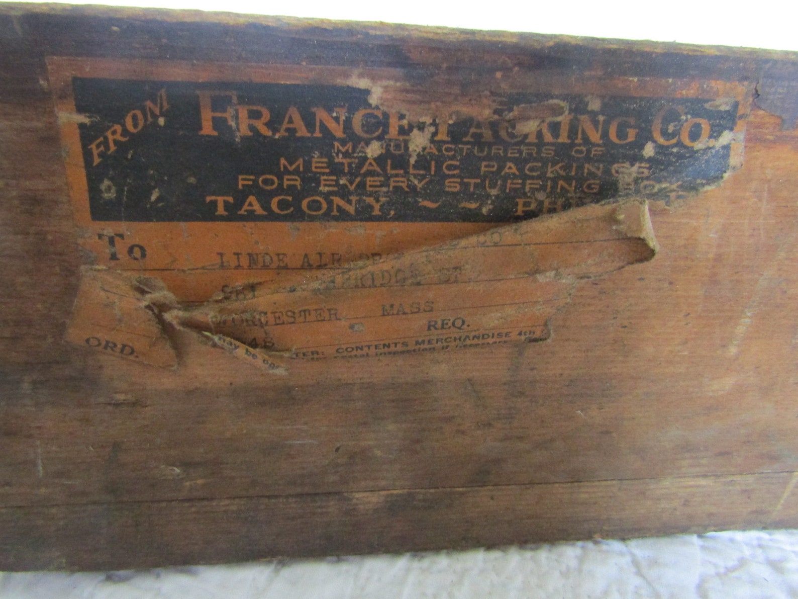 Wood Box Crate Antique Item | Etsy