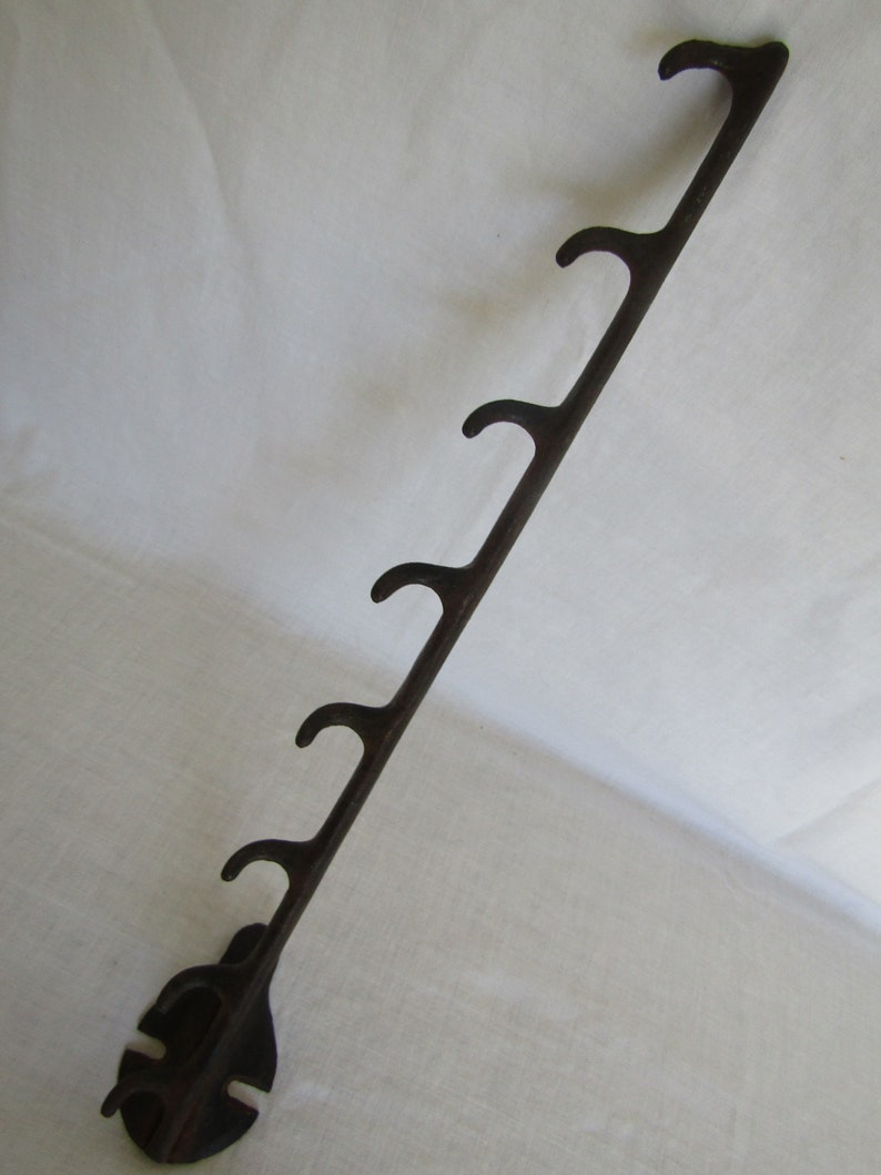 Farm Hook Rack Antique Cast - Etsy