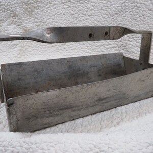 Metal Box Rectangular With Handle Vintage - Etsy