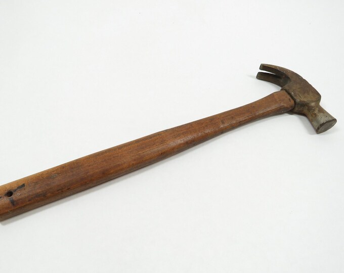 Hammer Small Finish Wood and Steel Vintage - Etsy