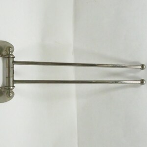 Metal Towel Rack Folding Rods Vintage - Etsy