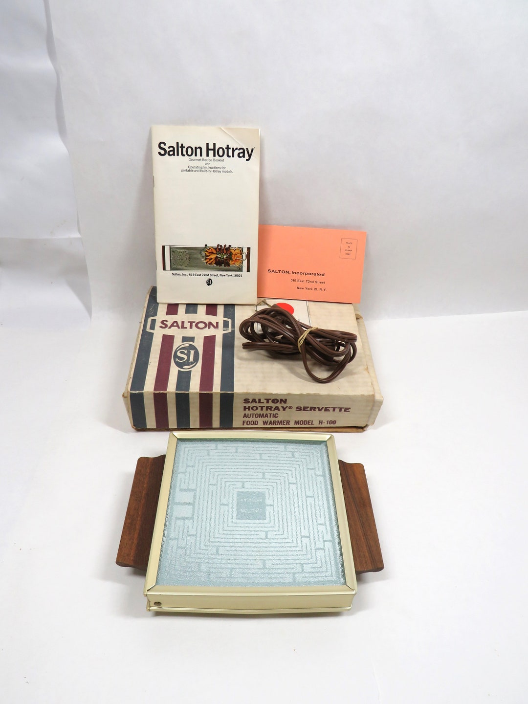 Salton Hotray Servette Nos Vintage Kitchen Food Warmer - Etsy