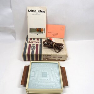 Salton Hotray Servette Nos Vintage Kitchen Food Warmer - Etsy