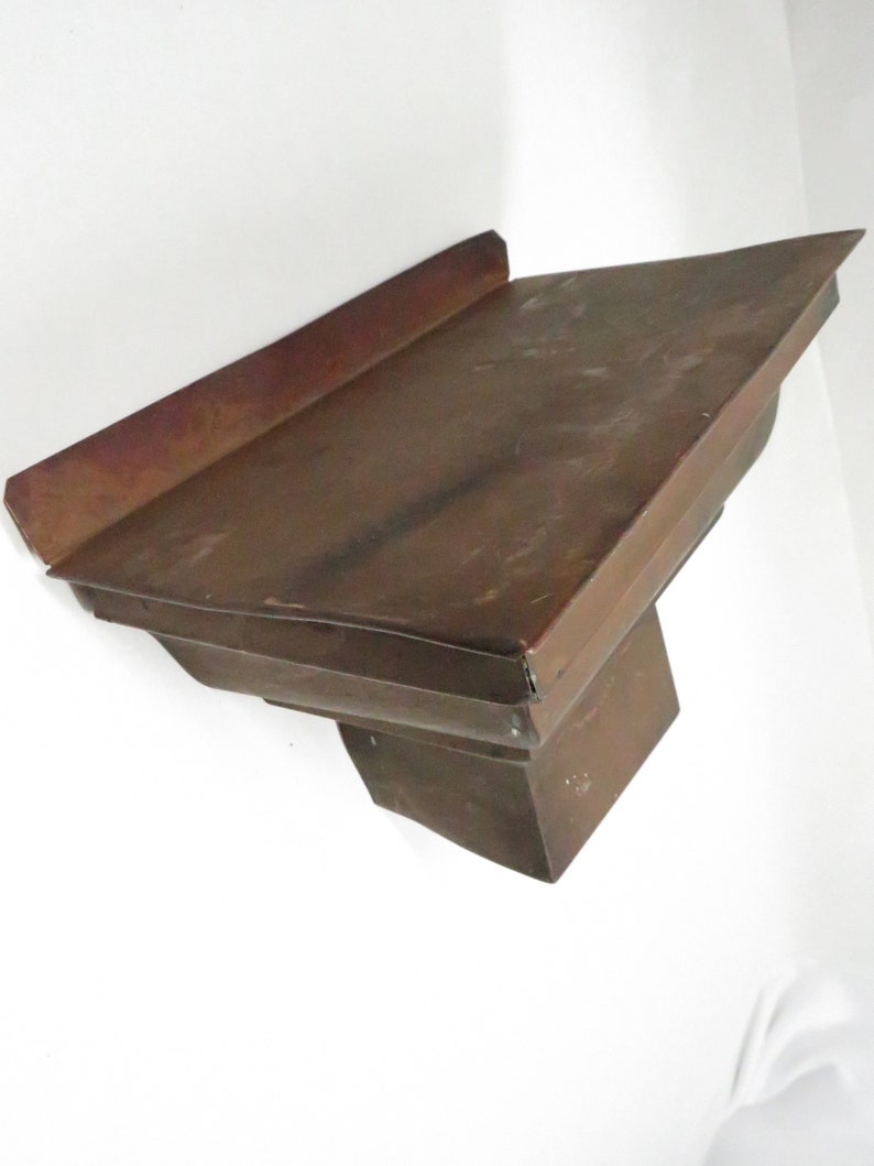 Copper Architectural Salvage Gutter Piece Antique - Etsy