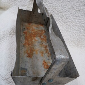 Metal Box Rectangular With Handle Vintage - Etsy