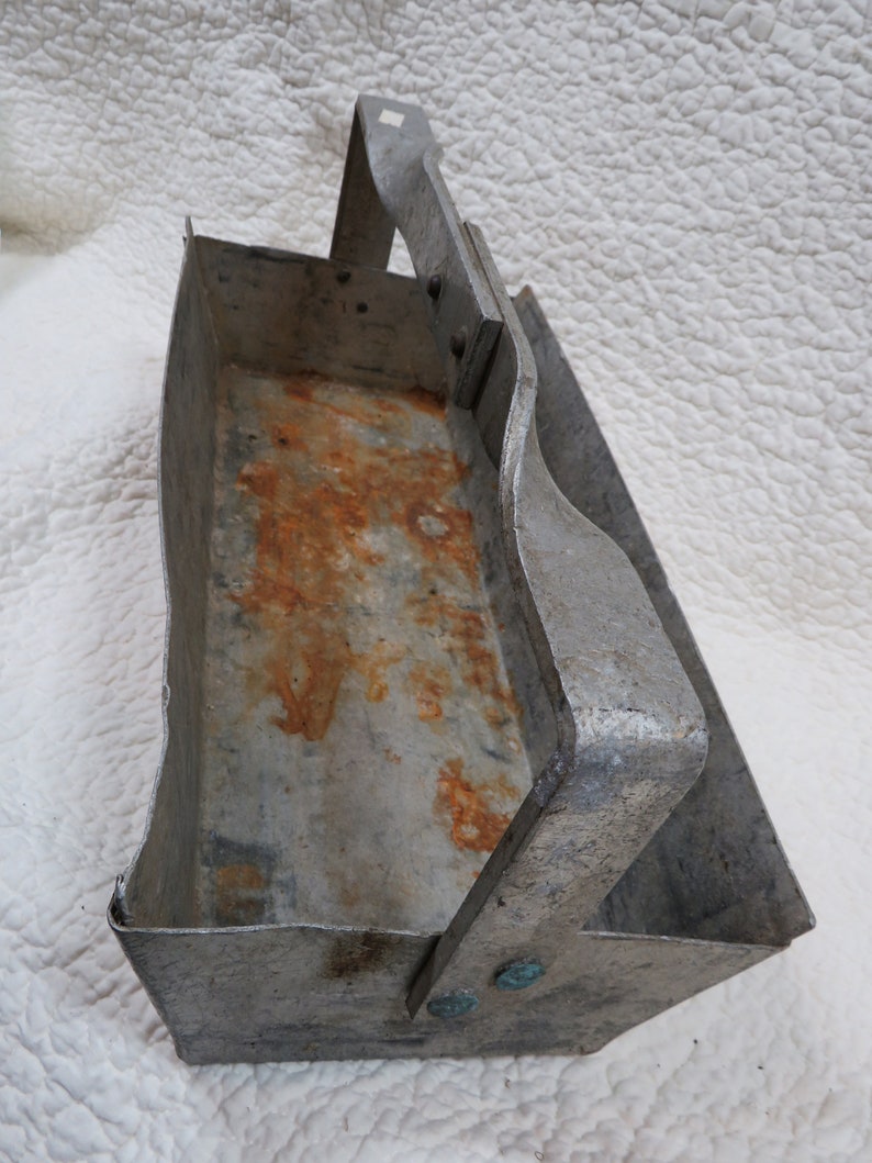 Metal Box Rectangular With Handle Vintage | Etsy