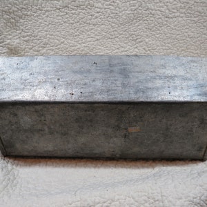 Metal Box Rectangular With Handle Vintage - Etsy