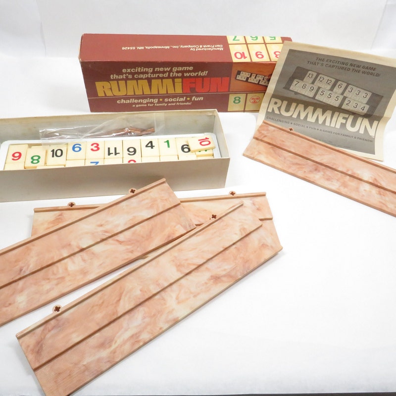 Vintage Rummikub - Etsy