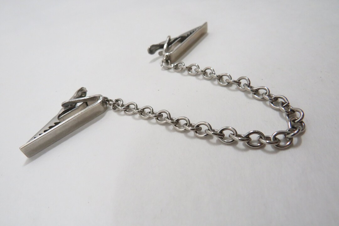 Sweater Clip / Guard Silver Tone Metal Vintage - Etsy