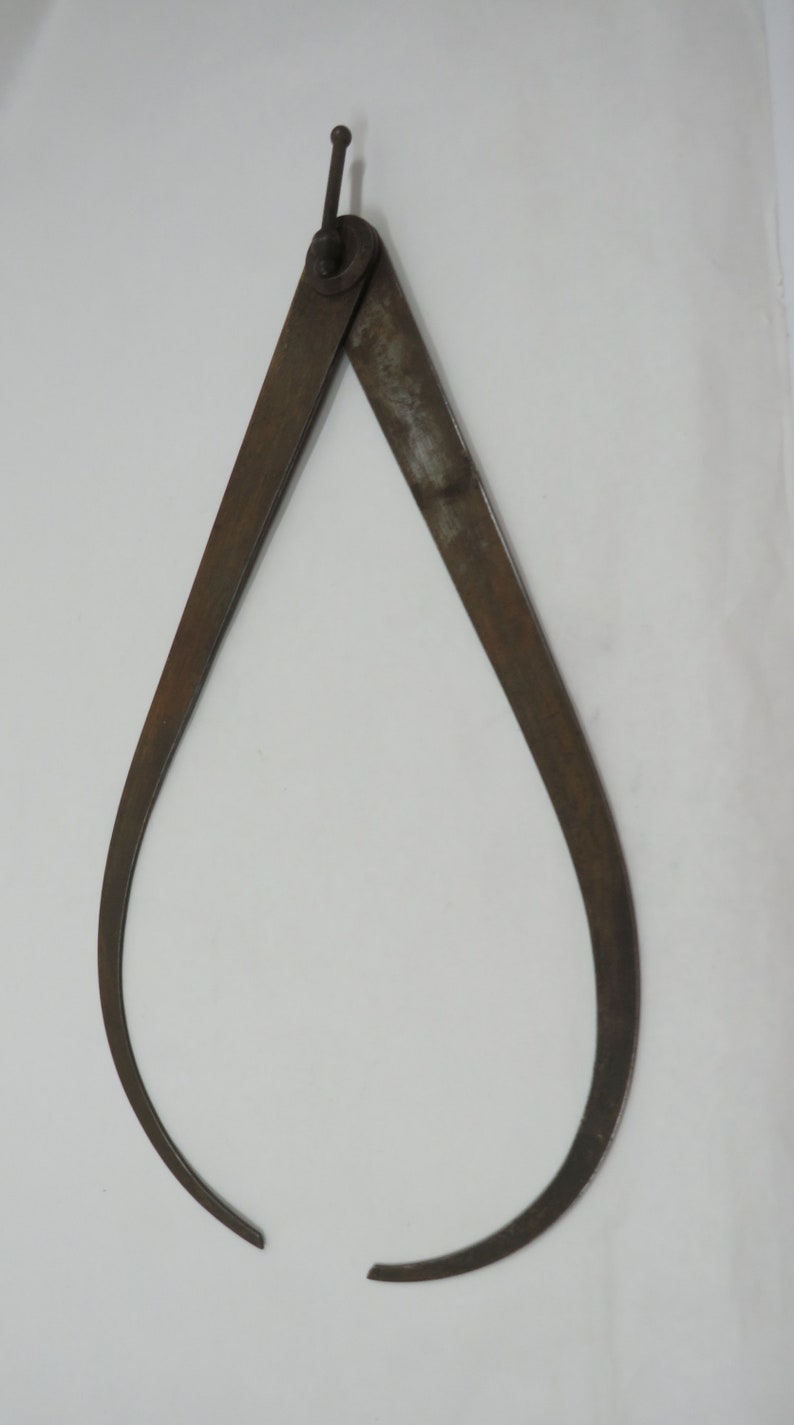 Caliper Tool Large Metal Vintage | Etsy