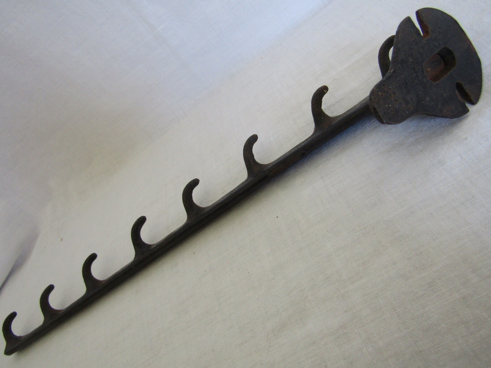 Farm Hook Rack Antique Cast - Etsy