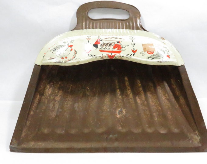 Dust Pan Metal Vintage Cleaning - Etsy
