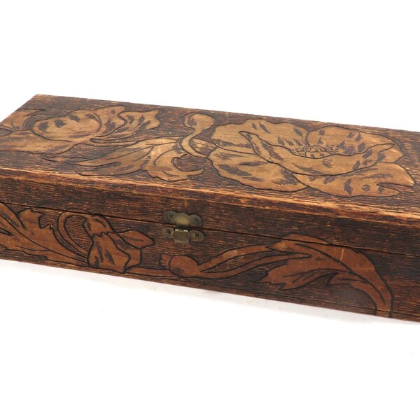 Pyrography Box - Etsy