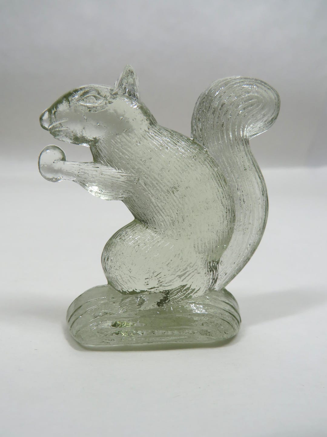 Squirrel Glass Figure Vintage Collectible Nick Knack Animal - Etsy