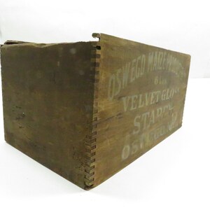 Advertising Storage Box Antique With Original Label - Etsy