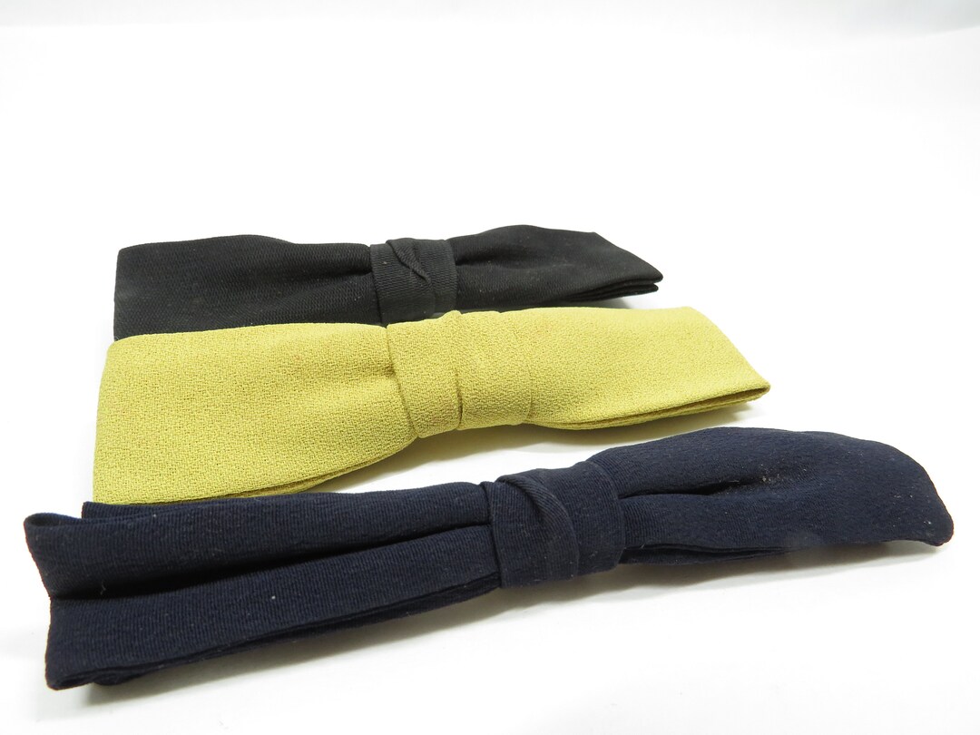 3 Bowties Vintage Collectible Fashion - Etsy