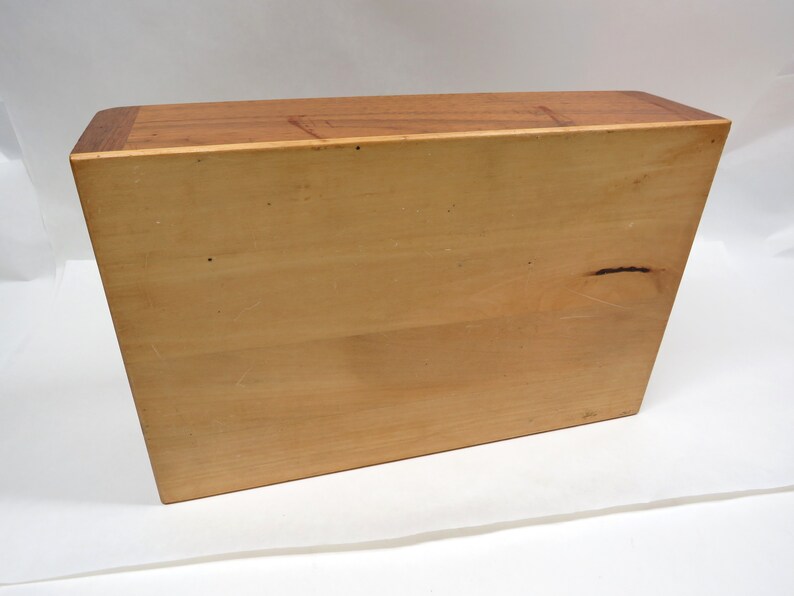 Wood Box Ornate End Designs Vintage - Etsy