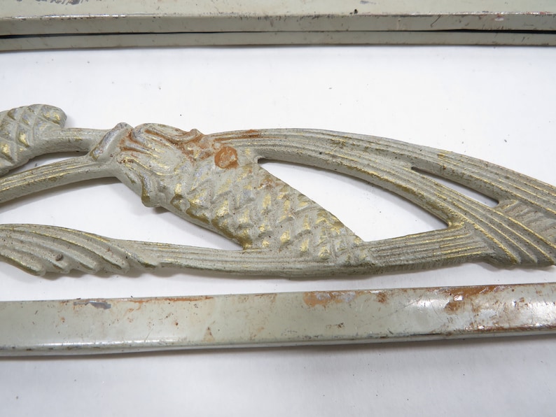 4 Swing Arm Drapery Rods and Brackets Antique Victorian - Etsy