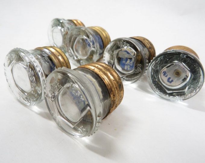 6 Fuses Glass Vintage Salvage - Etsy
