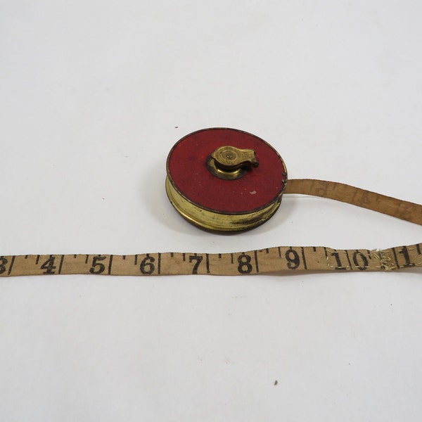 Antique Tape Measure - Etsy
