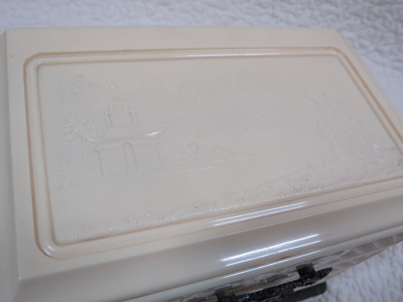 Celluloid Jewelry Box With Drawers Vintage | Etsy