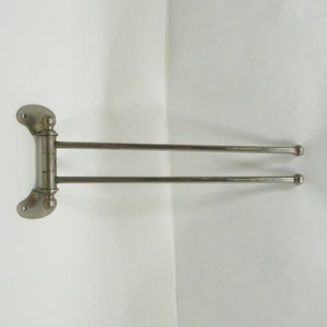 Metal Towel Rack Folding Rods Vintage - Etsy