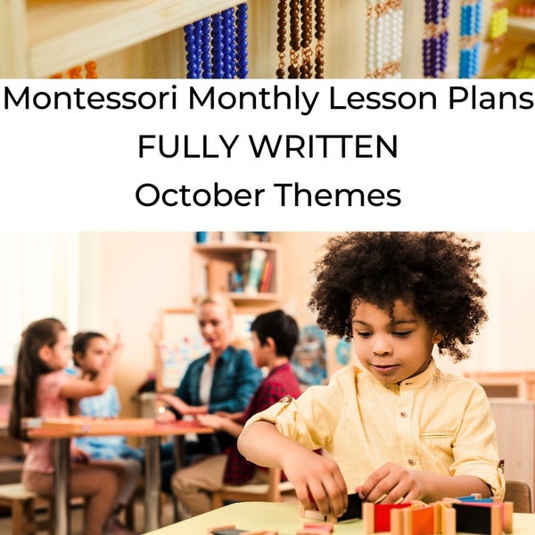 Preschool Lesson Plan - Etsy