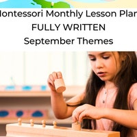 June July August Montessori DAILY Curriculum QUARTERLY Lesson Plan 12 ...