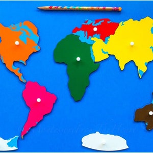 Montessori Geography. South America Montessori Lesson. Write - Etsy