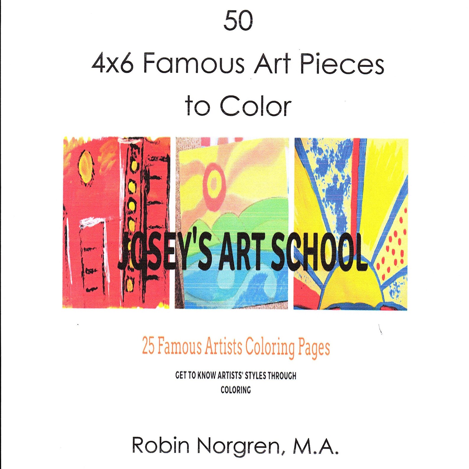 Famous Artists Coloring Pages Fast Finishers Artist Books Calm ...