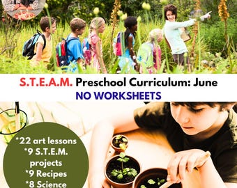 Preschool Lesson Plans Daily Curriculum STEAM Reggio Montessori ...