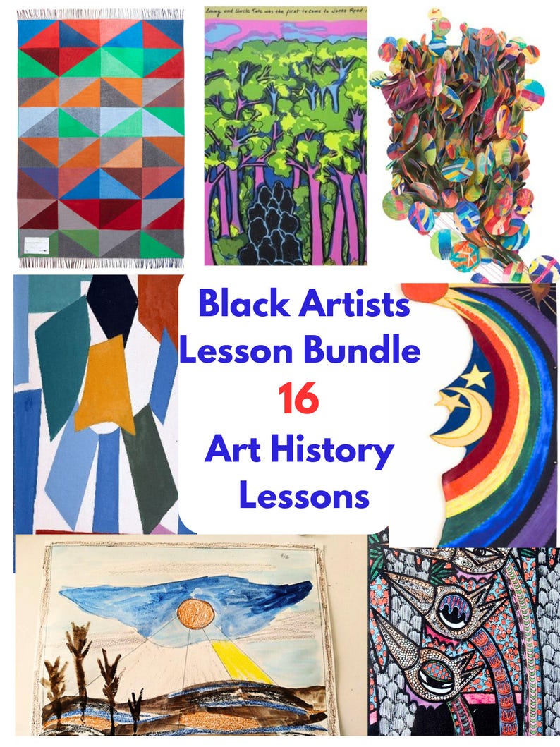 Black History Curriculum Black Artists Lesson 16 Lessons Black History ...