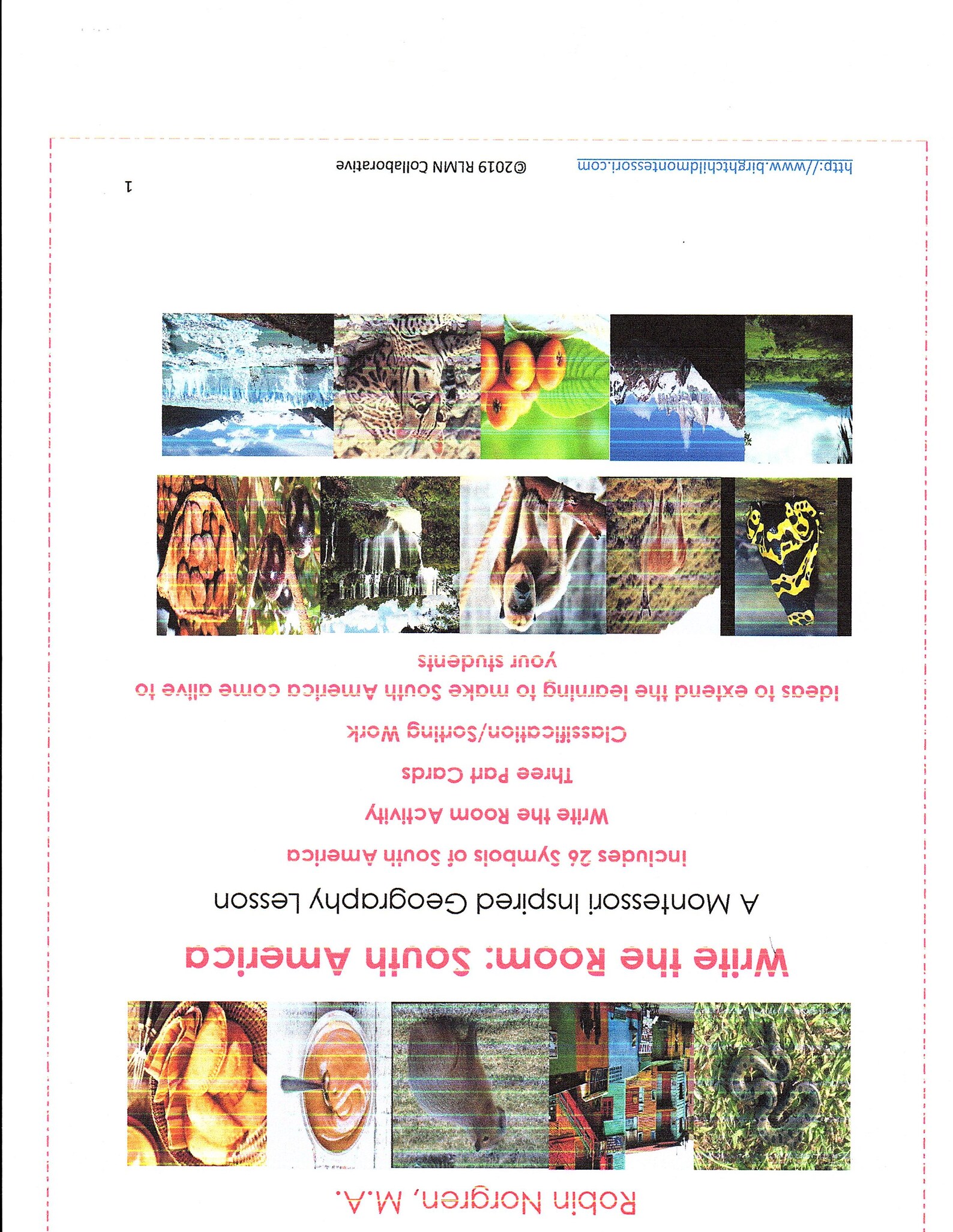 Montessori Geography. South America Montessori Lesson. Write - Etsy