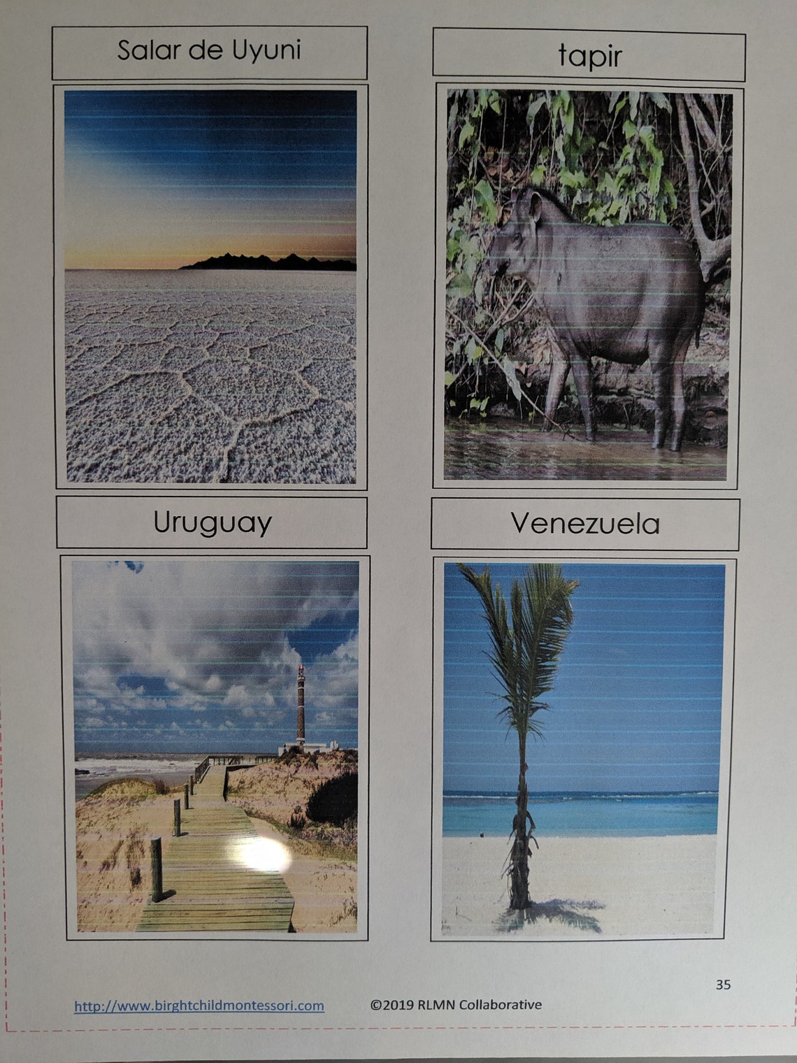 Montessori Geography. South America Montessori Lesson. Write - Etsy