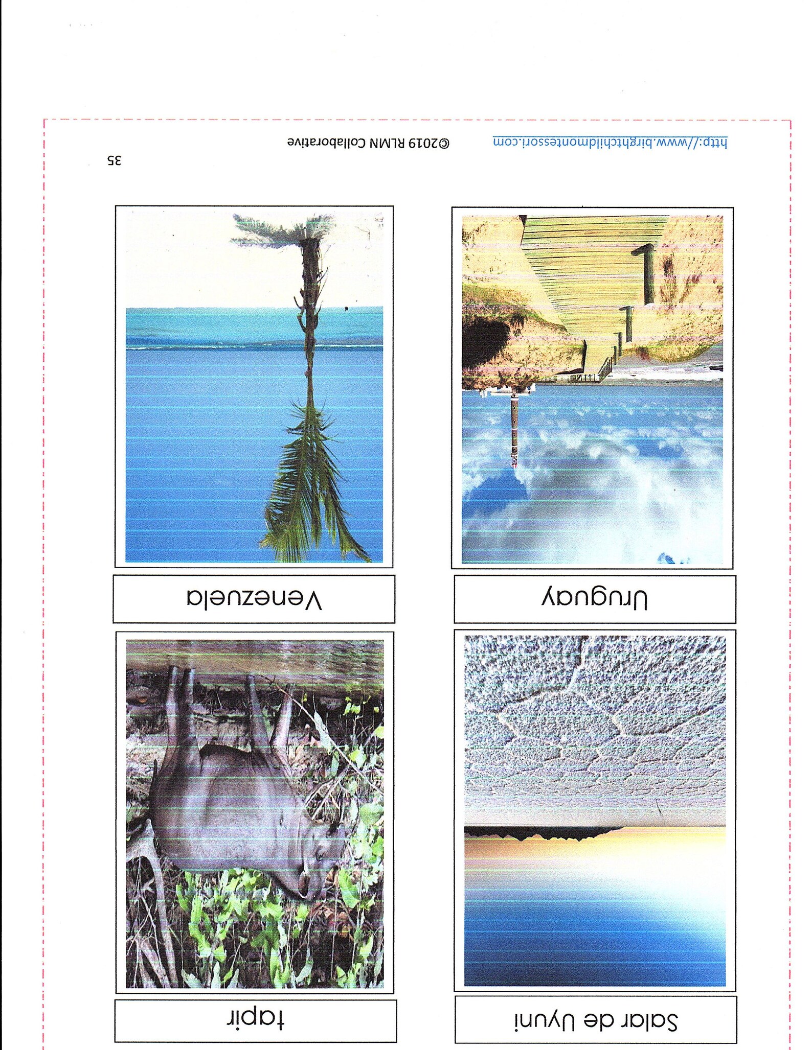 Montessori Geography. South America Montessori Lesson. Write - Etsy