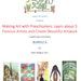 BUNDLE 5 Preschool Art Lessons Bundle 6 Famous Artists Art and Learning ...