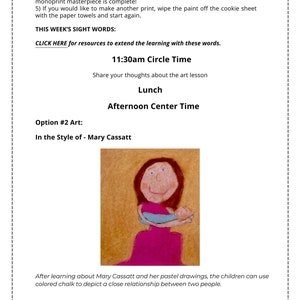 Preschool Lesson Plans Daily Curriculum STEAM Reggio Montessori AUGUST ...