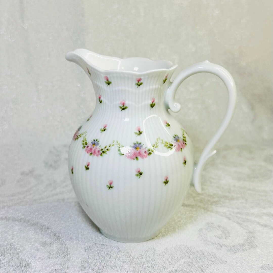 Vintage Kaiser Porzellan Romantica Marseille Milk Jug Hand-painted ...