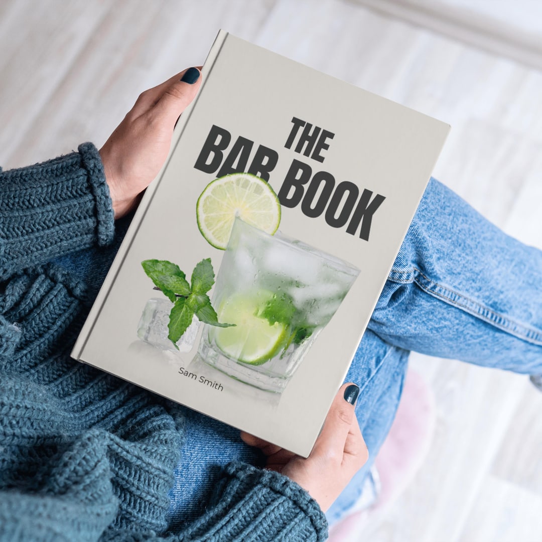 Custom Bar Recipe Book – Personalized Mixology Journal | Hostess Gift ...