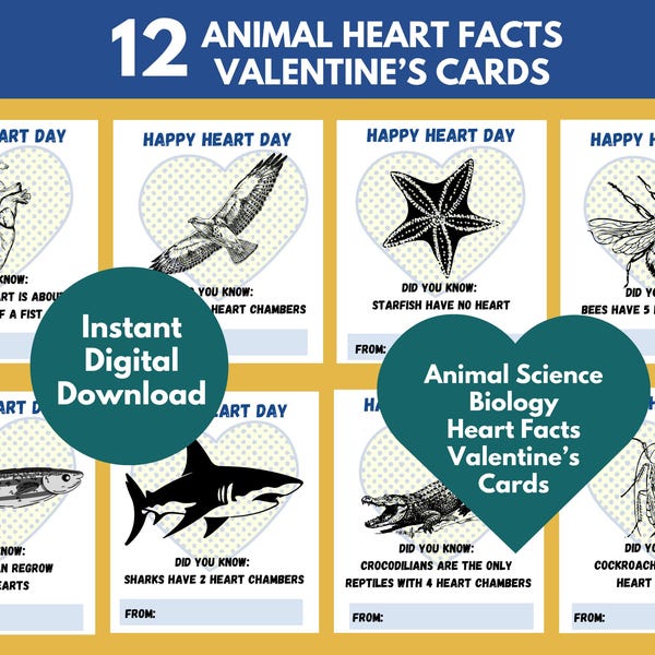 Biology Valentines Cards - Etsy