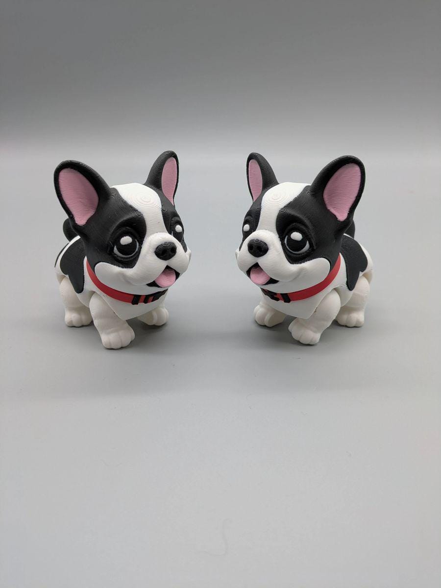 3D Printed French Bulldog Figurine and Toy - Etsy