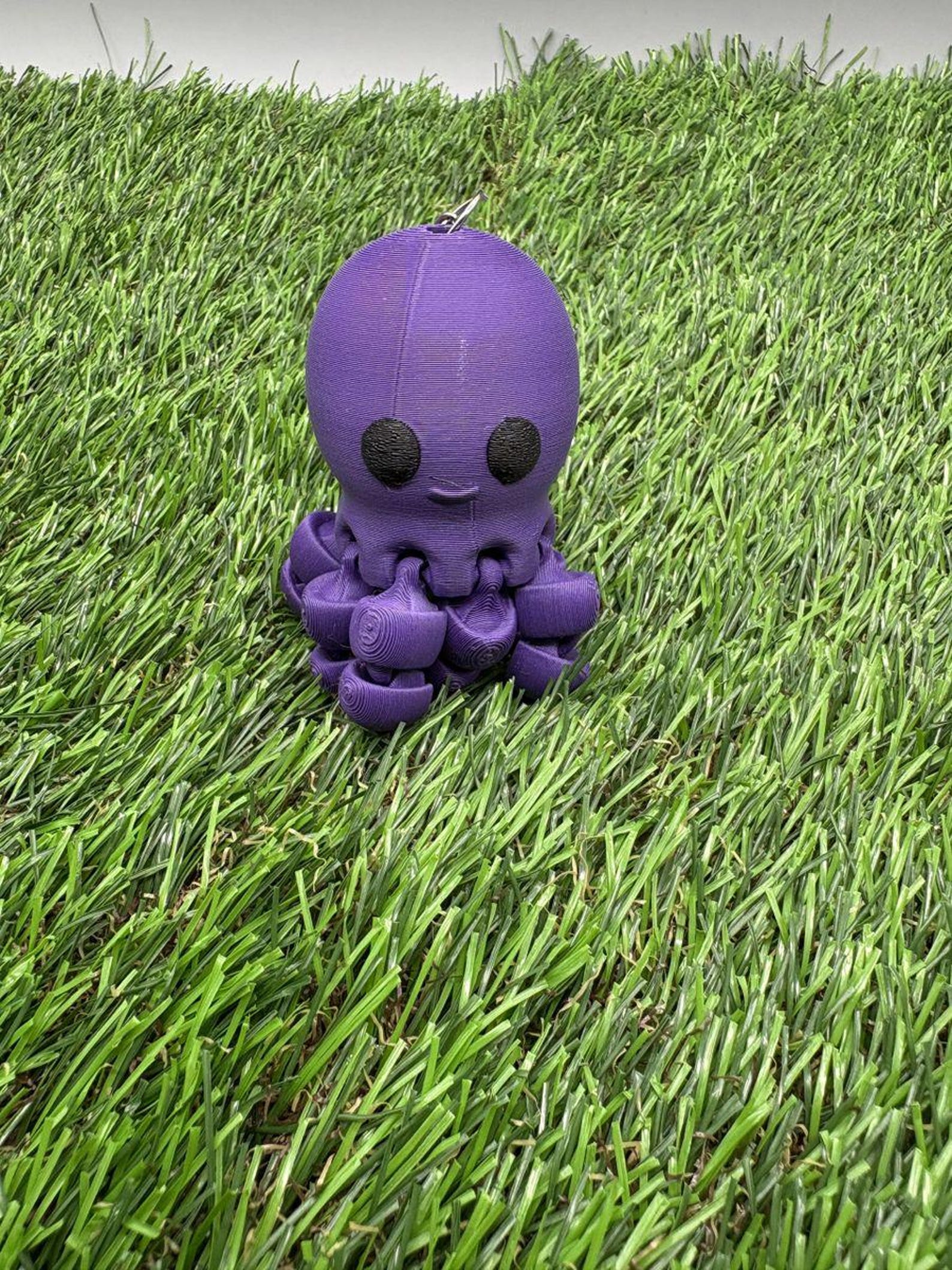 Vibrant 3D Printed Octopus Moveable Keychains – Crafted From PLA ...