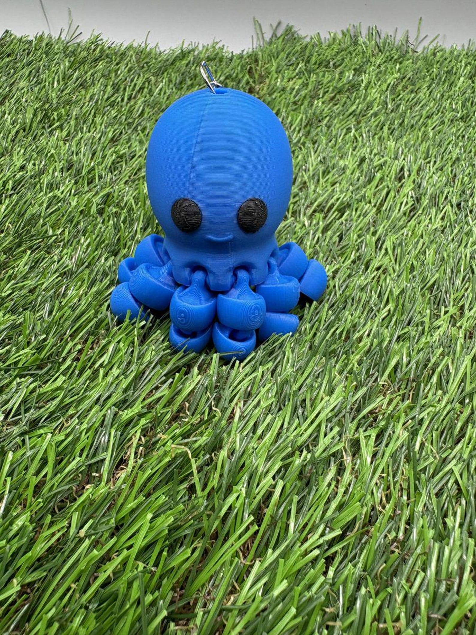 Vibrant 3D Printed Octopus Moveable Keychains – Crafted From PLA ...