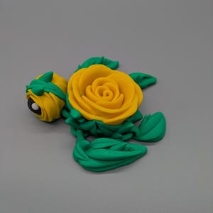Beautiful 3D Printed Articulated Rose Turtles "rosurtles"-perfect for ...