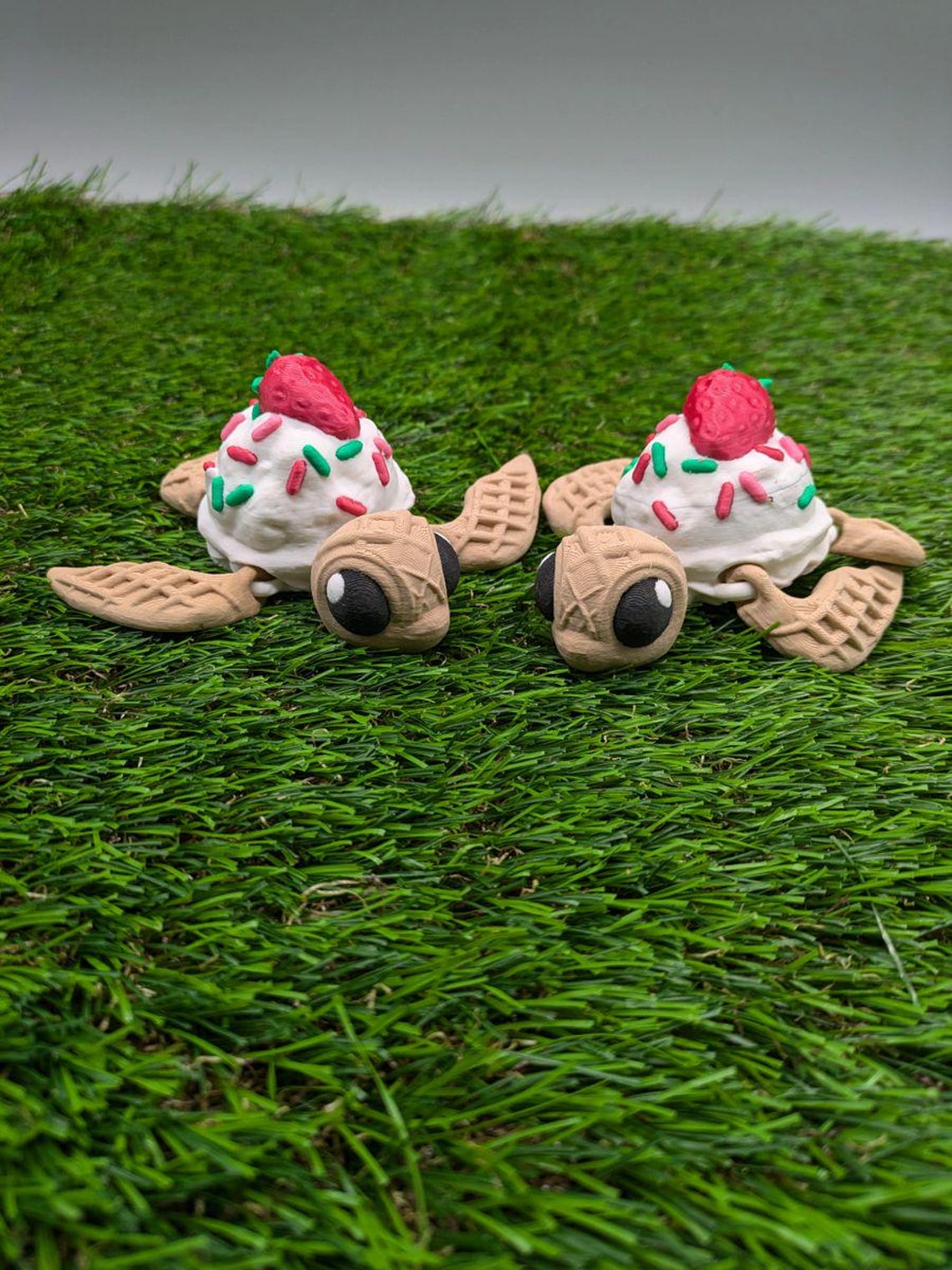 Delightful 3D Printed Dessert Turtle "dessurtle" - Etsy
