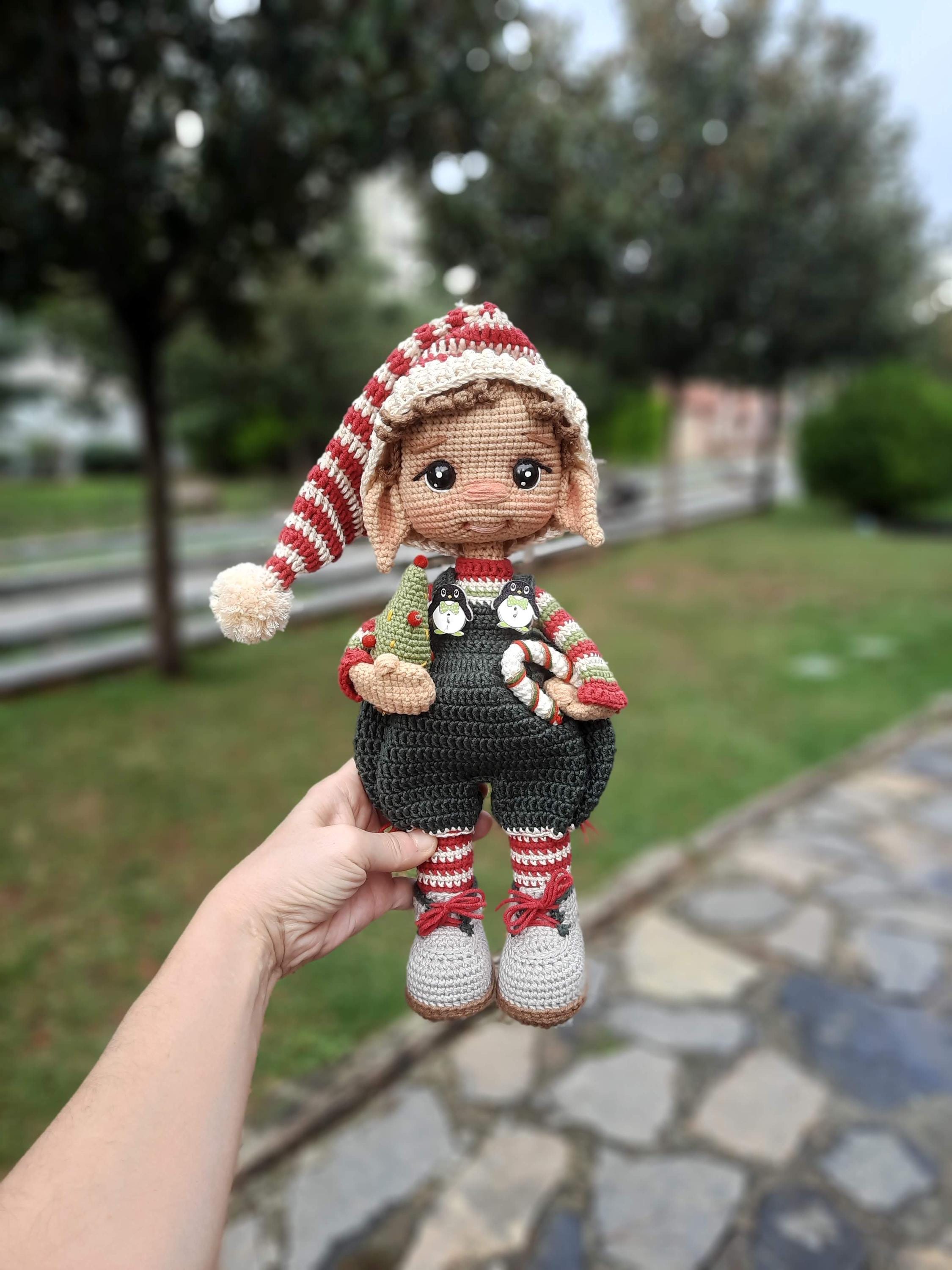 Luis the Elf Crochet Pattern (PDF) - Etsy