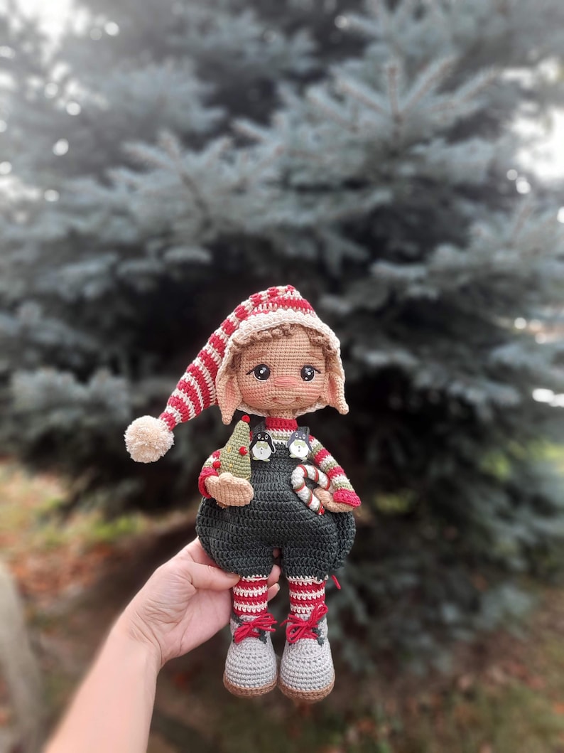 Luis the Elf Crochet Pattern (PDF) - Etsy